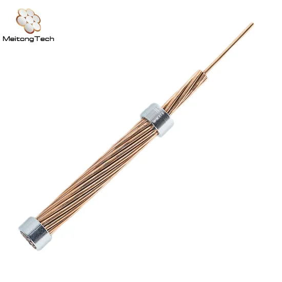 Low and Medium Voltage Cable Grounding Conductor CCS Stranded Wire ...